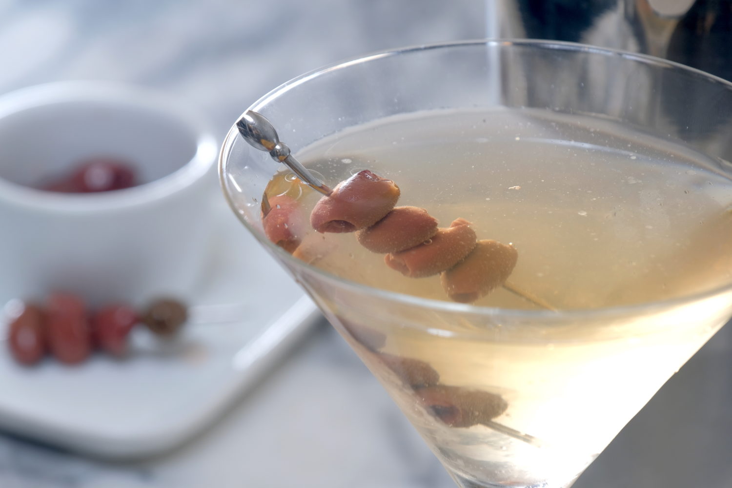 Dirty Vodka Martini | Meatless Makeovers