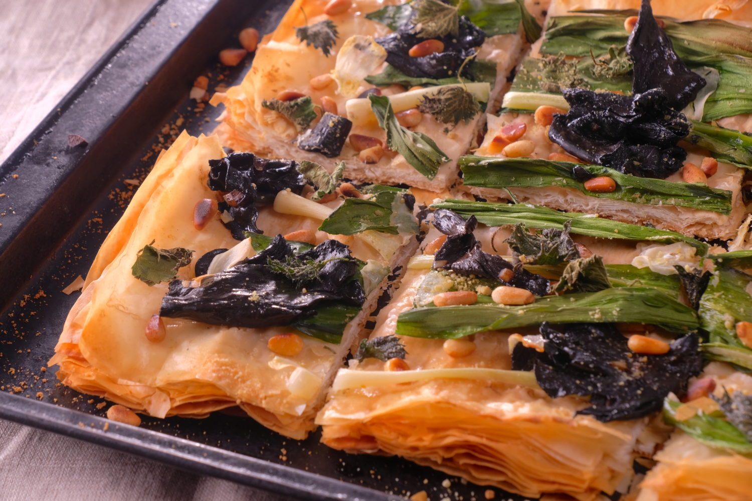 Ramp and Nettle Tart | Meatless Makeovers