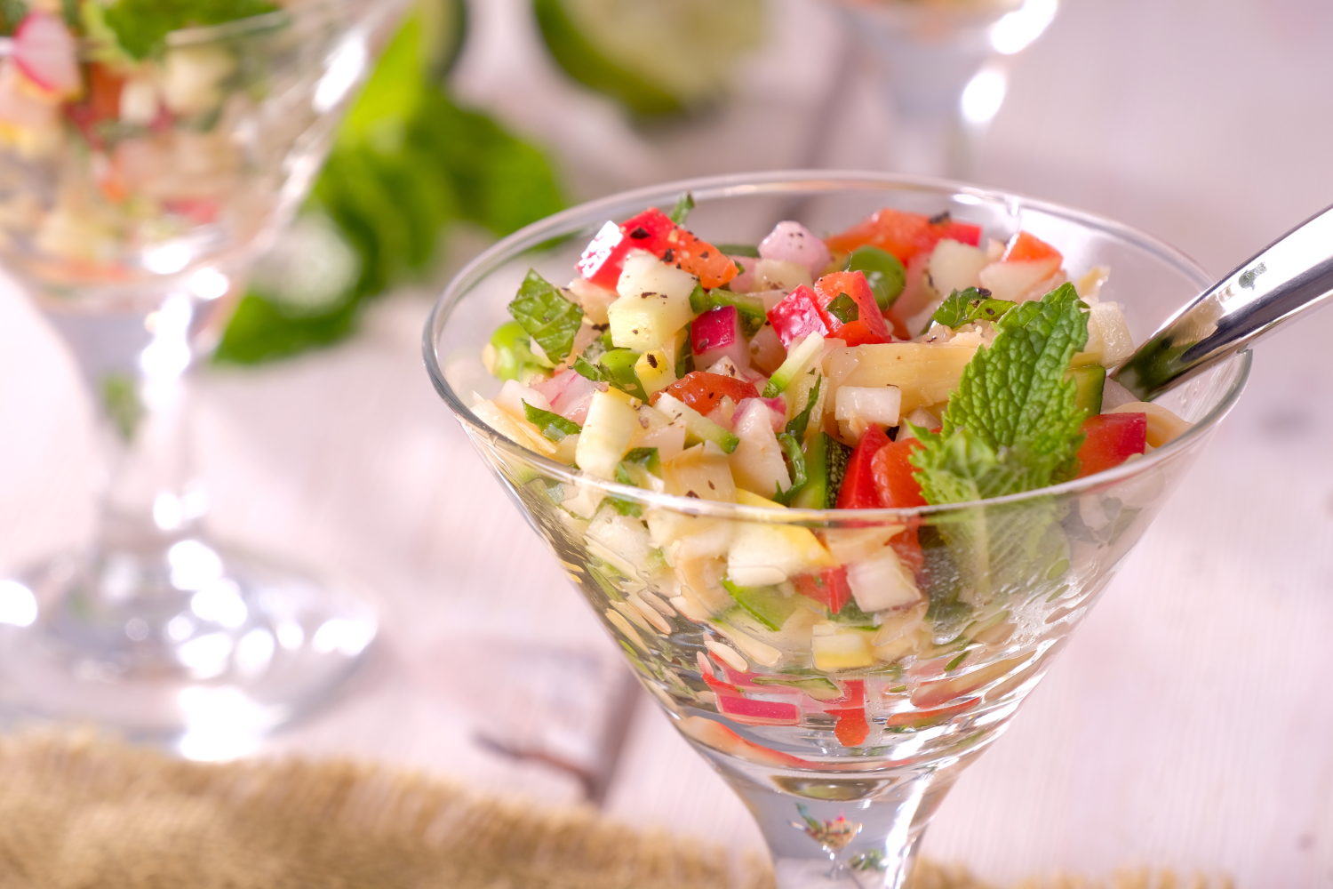 Vegan Summer Squash Ceviche | Meatless Makeovers